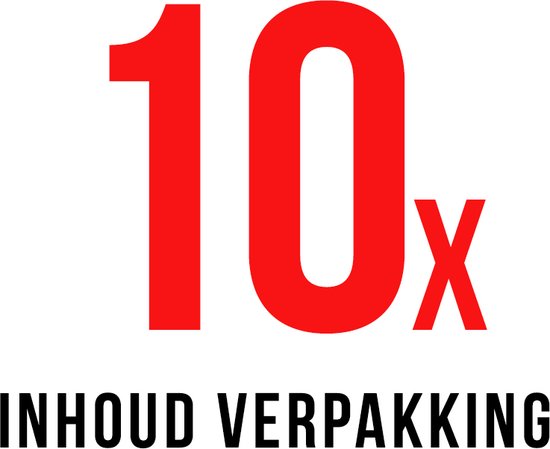 Pictogram/ stickers (10x) | Niet met palletwagen rijden | 5 x 5 cm ...
