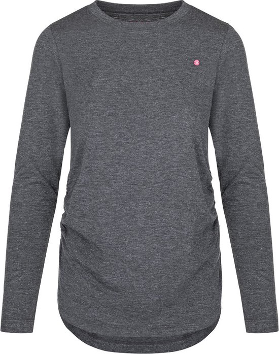 Dames t-shirt loap baxana zwart l | bol