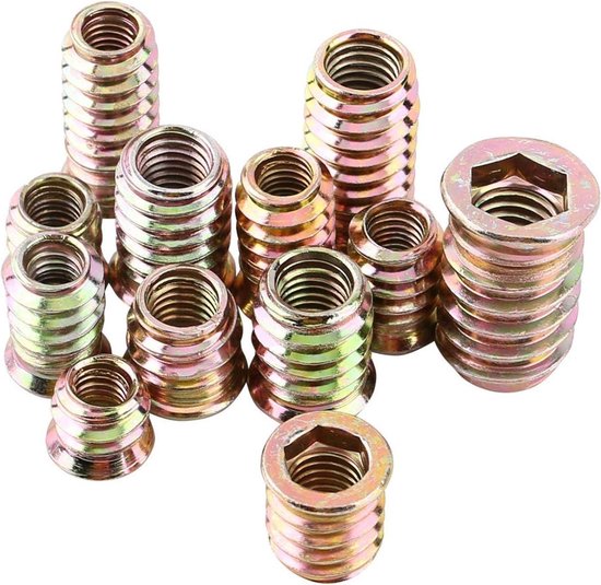 Impact Nut Drive-Threaded Inserts for Galvanized Carbon Steel Nuts (M8 ...