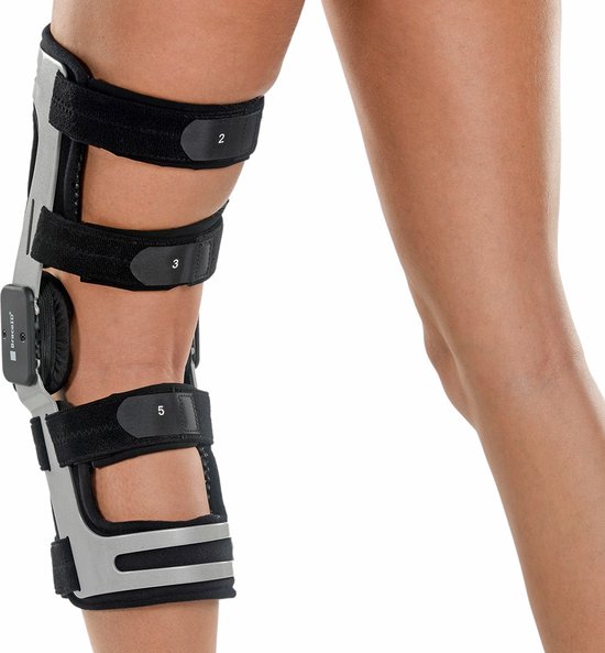 BraceID Instelbare Kniebrace met Scharnier - ACL - PCL - MCL - Meniscus ...