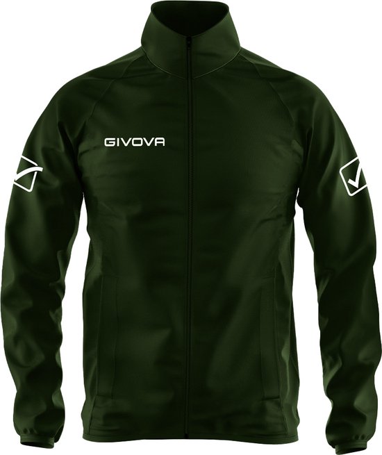 Sports jacket givova basico green militare, l | bol