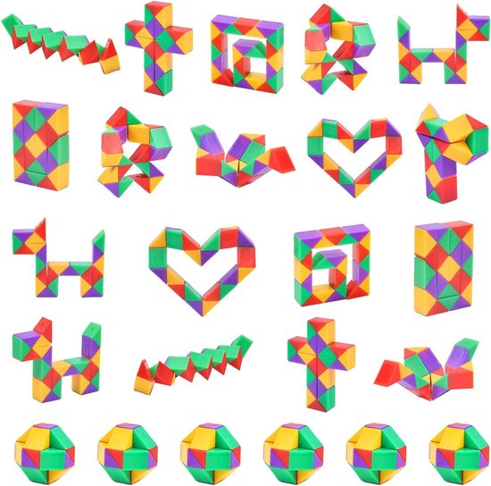 Magic Snake 24 stuks - magische slang blokken - adventskalender vulling ...