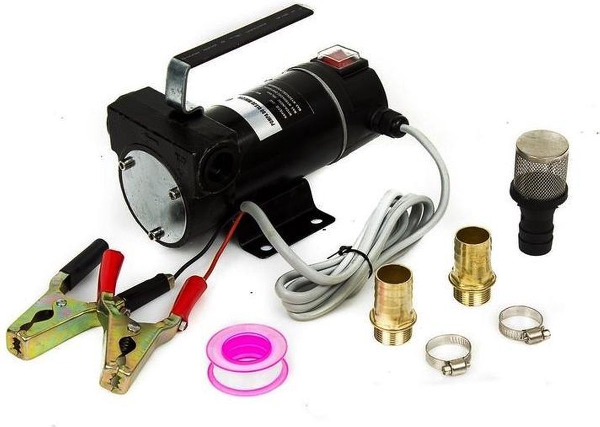 Onex Mobiele Dieselpomp - Oliepomp 12 V - 2400 l / h | bol.com