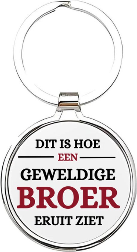 Akyol - dit is hoe een geweldige broer eruitziet Sleutelhanger - Broer ...