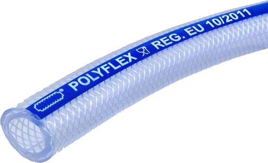 Polyflex pvc levensmiddelenbestendige persluchtslang, inwendig x ...