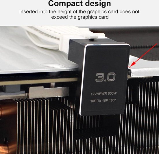 HTML Content U Turn GPU-connector Adapter 16-pins Mannelijk - 16-pins ...