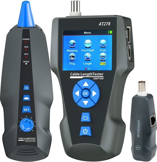 Professionele Netwerk Tester – UTP Tester – Kabeltester – Netwerkkabel ...