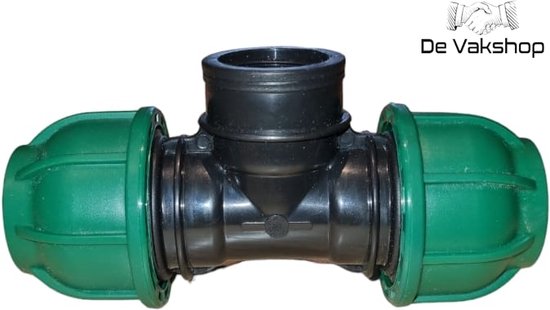 Tyleen PP klemkoppeling T-stuk 25x1" bi.dr. x25 | bol
