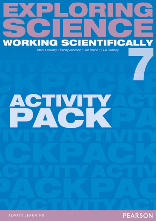 Exploring Science: Working Scientifically Activity Pack Year | 9781447959397 | P... | bol