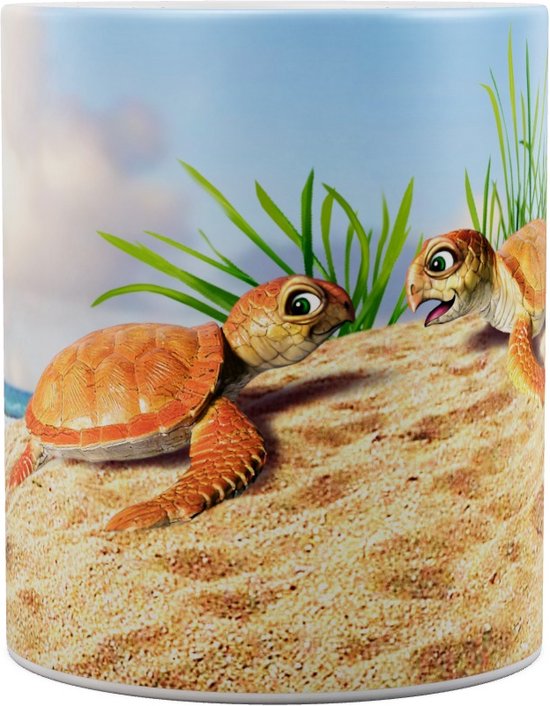 Schildpad Baby Turtles - Mok 440ml 440 | bol