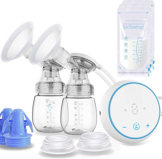 DD® Borstkolf Electrisch Dubbel - Handsfree Borstkolf - Dubbele ...