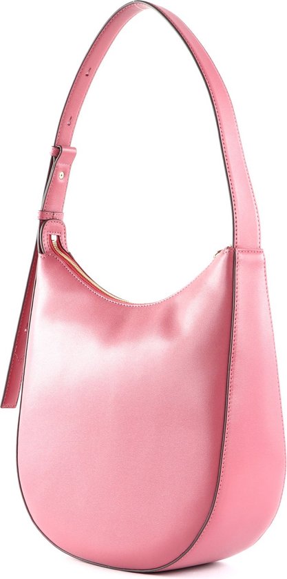 MANDARINA DUCK Leren Schoudertas Luna Hobo Blush Roze | bol