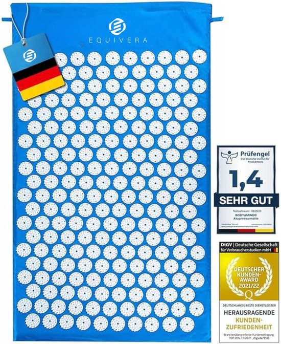 Equivera Spijkermat - Spijkermat - Spijkerbed - Acupunctuur Kussen ...
