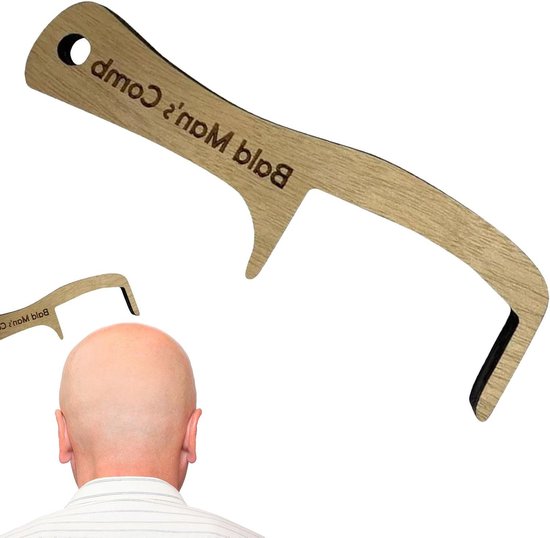 Grappige kale man haarborstel - nieuw grooming tool voor kale mannen ...