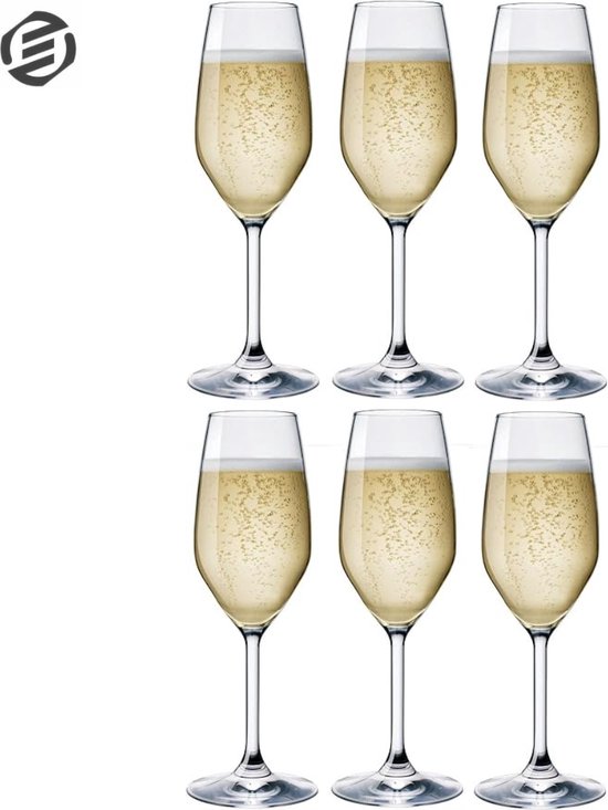 Equivera Cava Glazen - Prosecco Glazen - Cava Glas - Cavaglazen ...