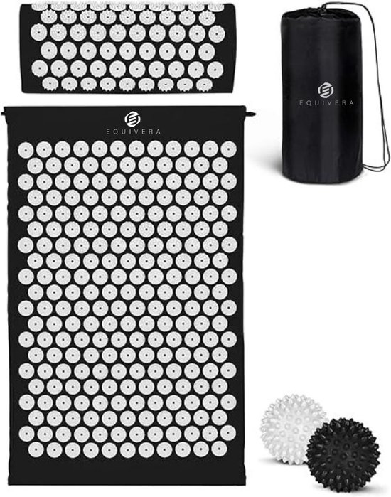 Equivera Spijkermat - Spijkermat - Spijkerbed - Acupunctuur Kussen ...