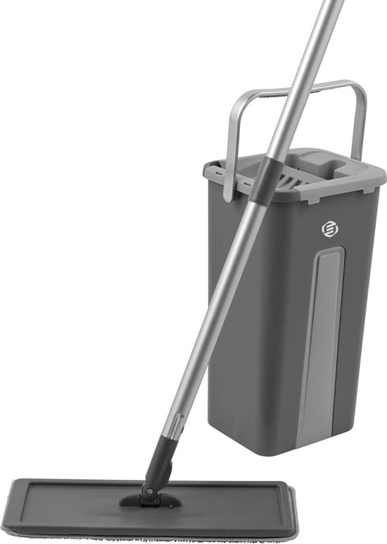 Equivera Dwijl en Emmer Set - Dweilset - Dweilsysteem - Dwijl en Emmer ...