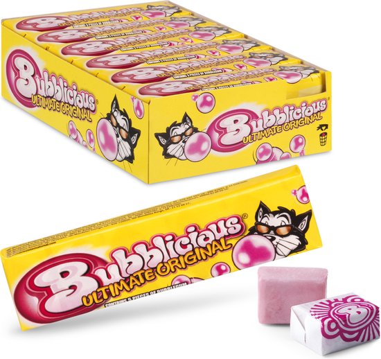 Bubblicious Ultimate Original - Kauwgom - 1x18stuks | bol