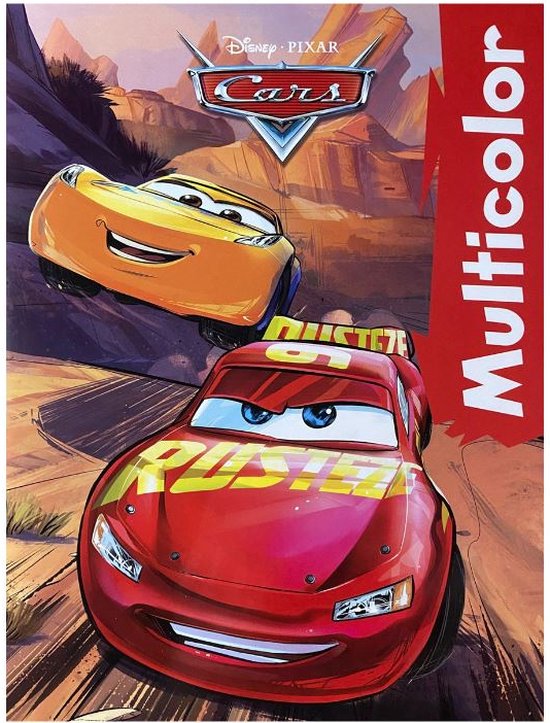 Disney Pixar Cars Kleurboek - Lightning McQueen en Cruz Ramirez - 32 ...
