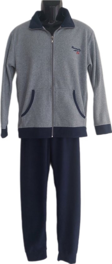 Heren - Huispak - Trainingspak - Joggingpak - Maat L - 2 Delig - Vest ...