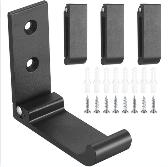 4-pack opvouwbare muurhaken, omkeerbare muurkledinghaken, opvouwbare ...