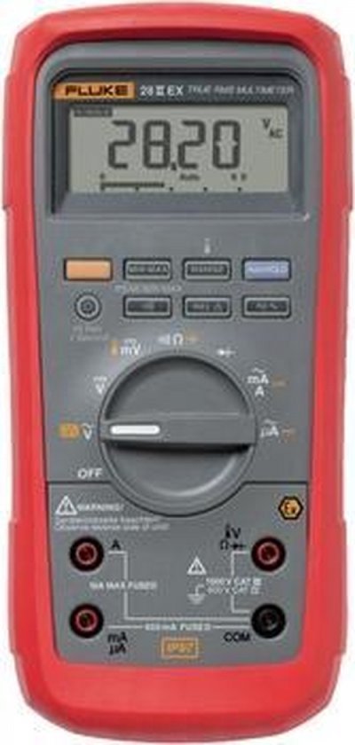 Fluke 28 IIEX Handheld multimeter Digital Waterproof (IP67), Explosion ...