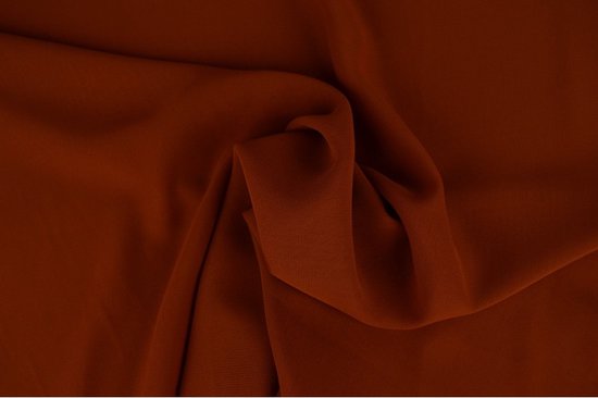 Chiffon stof - Koper - 1 meter - Per meter - 150cm breed | bol