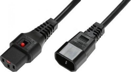 Microconnect PC1022 electriciteitssnoer Zwart 3 m C14 stekker C13 ...