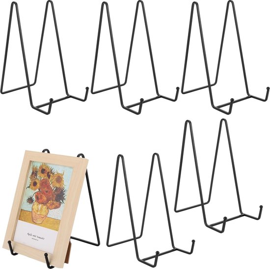 Elegante Set van 6 Metalen Display Standaarden voor Decoratieve Items | bol