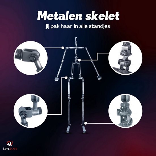 Sexpop Nina Sekspop - Masturbator - Grote Borsten en Billen - 37KG / 168CM - BlyeLove® | bol