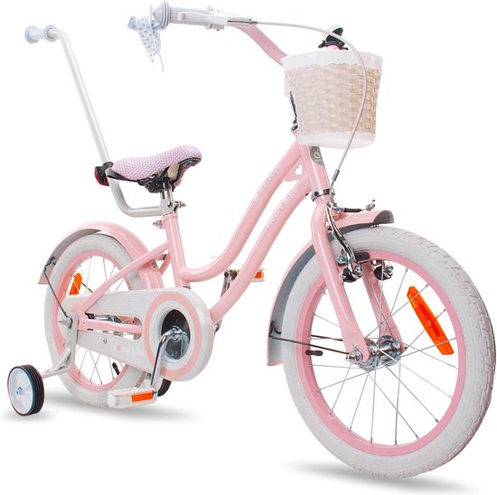 Heart Bike Fiets voor een meisje van 4 tot 6 jaar, 16 inch Roze, met ...