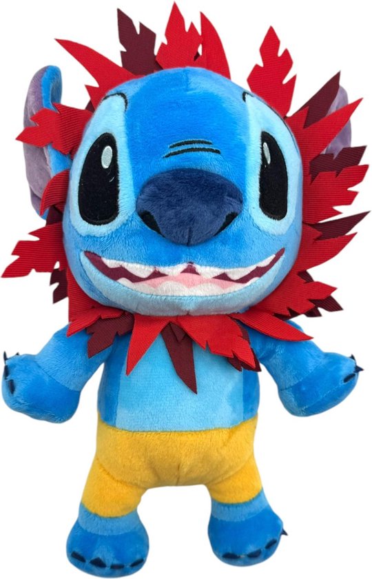 Disney - Stitch in Simba kostuum knuffel - 25 cm - Pluche | bol