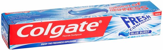 Colgate Tandpasta Fresh Confidence Blue Burst - 12x75ml ...