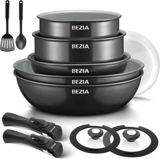 BEZIA - Kookpannenset - Pannensets - Kookpan - Kookpan 20 cm ...