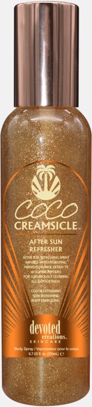 Devoted Creations - Coco Creamsicle - After Sun Refresher - Body Spray - 200ml | bol