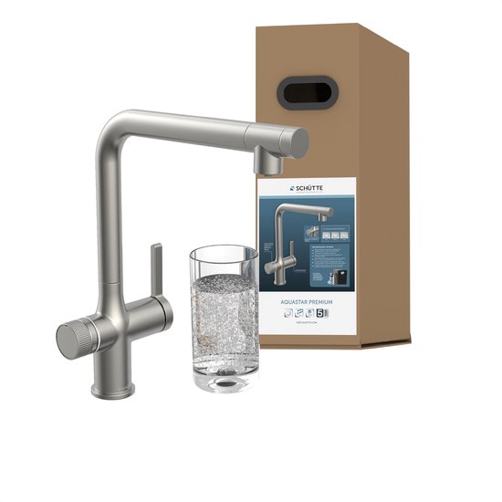 SCHÜTTE AQUASTAR PREMIUM bruisend water mengkraan - Keukenkraan - Plus koel- en... | bol