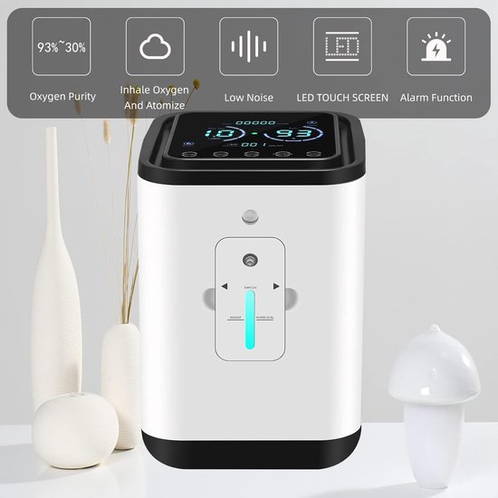 Lexium Zuurstofconcentrator - Zuurstof apparaat - Zuurstoffles | bol