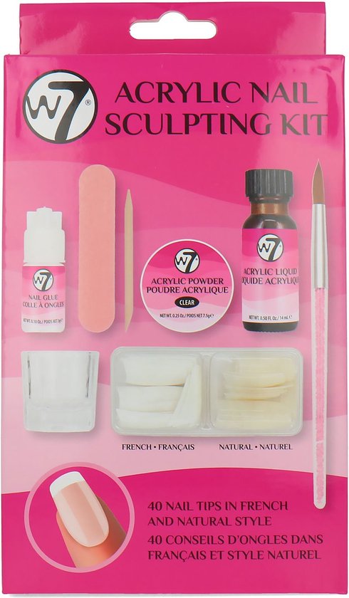 W7 Acrylic Nail Sculpting Set | bol