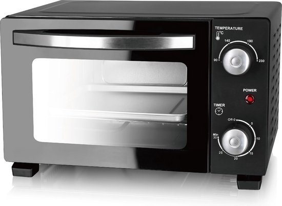 Lexium Mini Oven - Mini Oven Vrijstaand - Mini Oventje - Minioven | bol