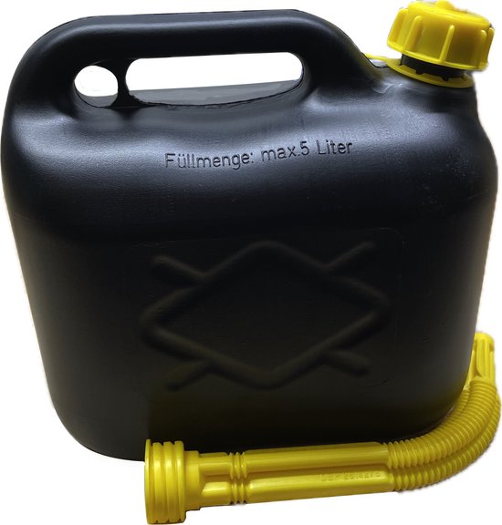 Jerrycan 5 liter benzine bestendig | bol