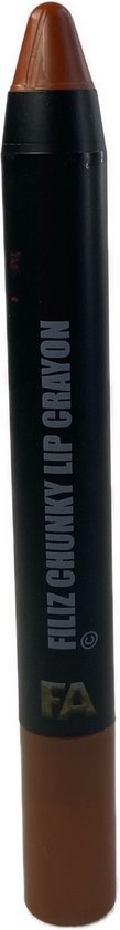 FILIZ VELVET CHUNKY LIP CRAYON NR 8 COGNAC BRUIN | bol