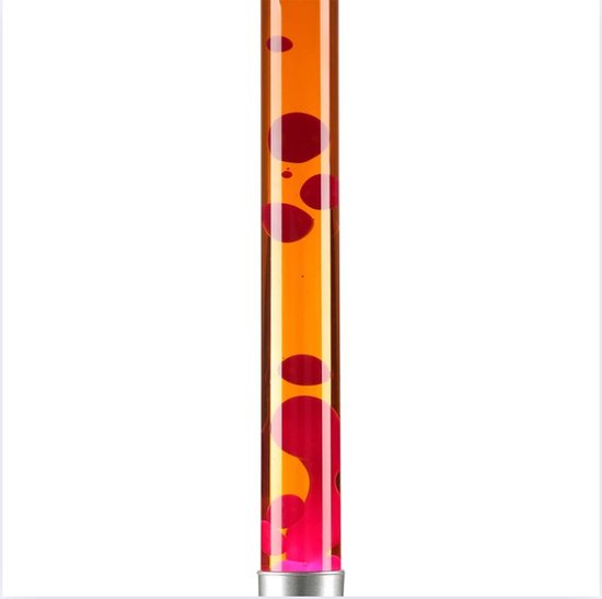 Lavalamp - Rood & Oranje - 76 cm - Lava Lamp - Lavalampen | bol