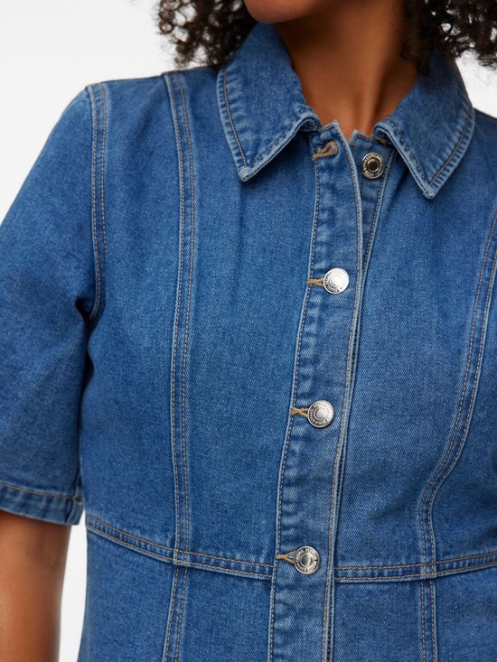 Vero Moda Denim jurk VMDAISY Korte jurk | bol