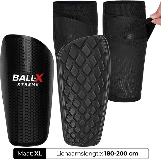 BALL Xtreme® Scheenbeschermers Voetbal - Ingebouwde Scheenbeschermer ...