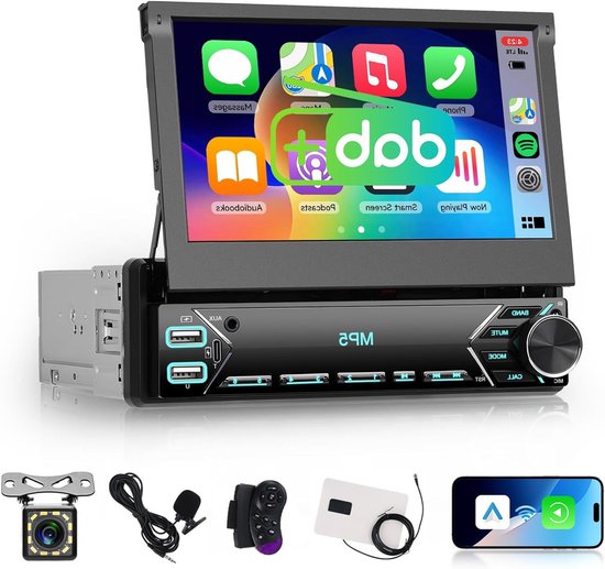 1 Din Autoradio – Auto Radio – Car Stereo – Autoradio Met Scherm – DAB ...