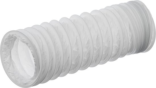 Flexibele PVC Ventilatieslang Ø 125 mm - 1 Meter Afzuig- en Afvoerslang ...
