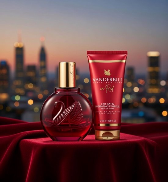 Gloria Vanderbilt Geschenkset In Red - Eau de parfum & Body Lotion - 1 ...