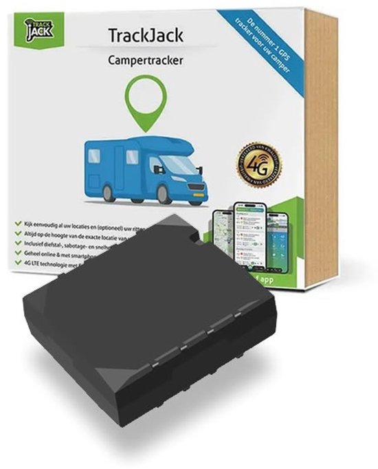 TrackJack CamperTracker - GPS tracking voor camper - Europa - Europa ...
