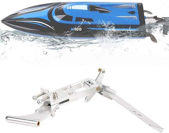 RC Boat Rudder Assembly - aluminium - 0.5 cm as systemen | bol