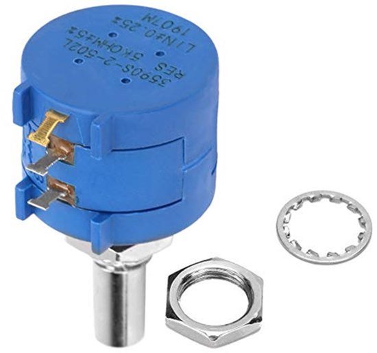 KARZO - Multiturn Potentiometer, Multi Turn Rotary Wire Wound Precisie ...
